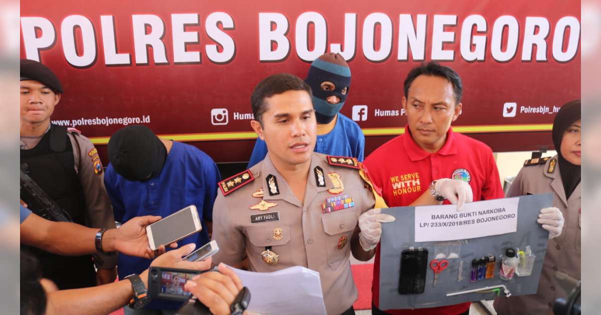 Edarkan Sabu, Seorang Mahasiswa Asal Magetan Diamankan Polisi di Bojonegoro | BeritaBojonegoro.com