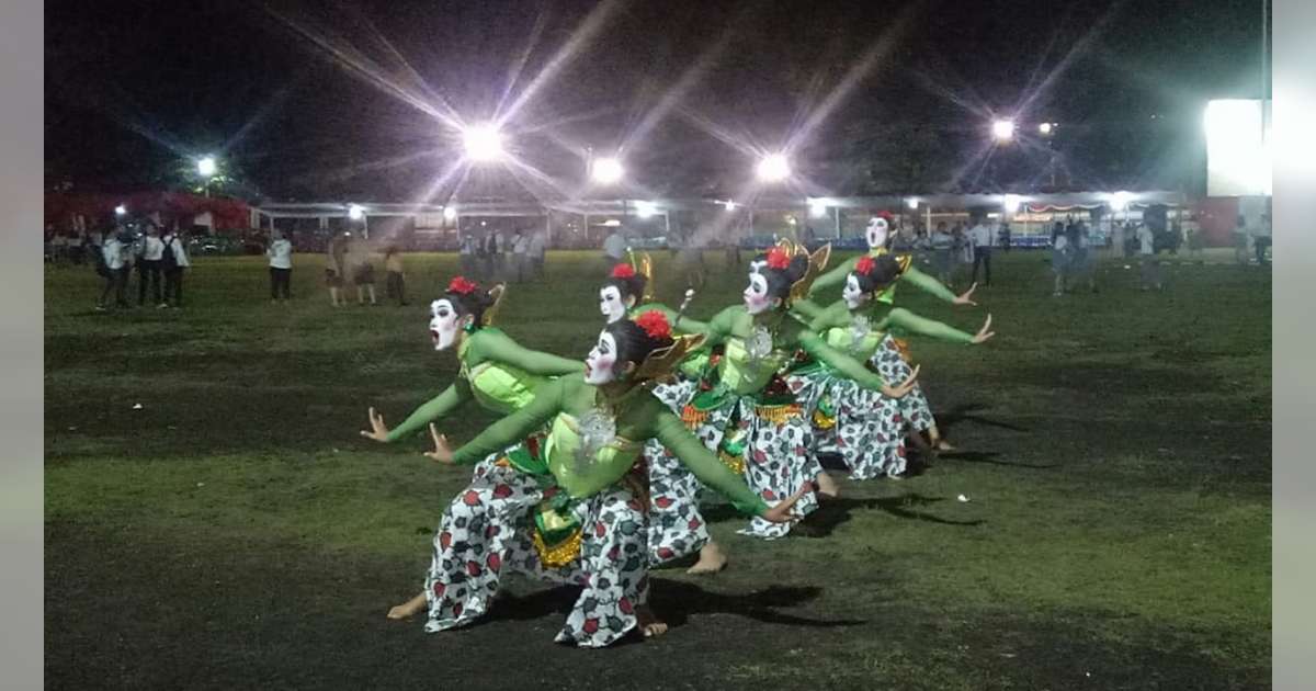 Tari Thengul Bojonegoro Tampil dalam Acara Pekan Kerja Nyata Revolusi ...