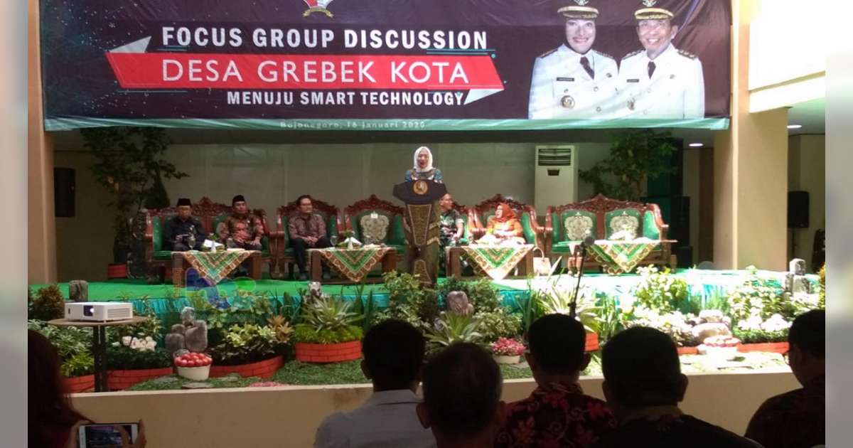 Pemkab Bojonegoro Gelar FGD, 'Desa Grebek Kota' menuju Smart Technology ...