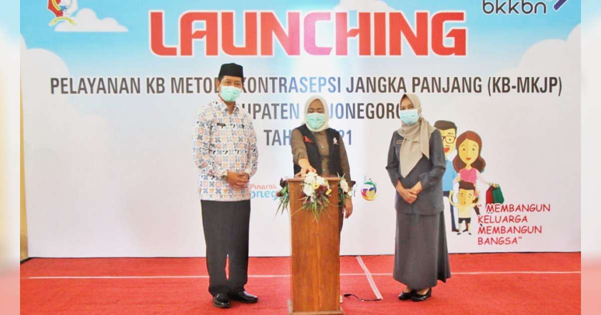 Bupati Bojonegoro Anna Muawanah Launching Pelayanan KB Metode ...