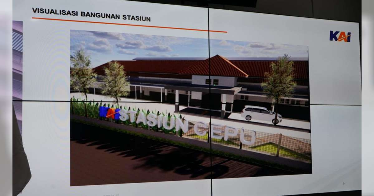 Stasiun KA Cepu, Blora Segera Dikembangkan, Akan Terkoneksi dengan ...