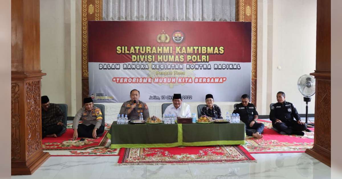 Cegah Radikalisme, Div Humas Polri Gelar Silaturahmi di Bojonegoro ...