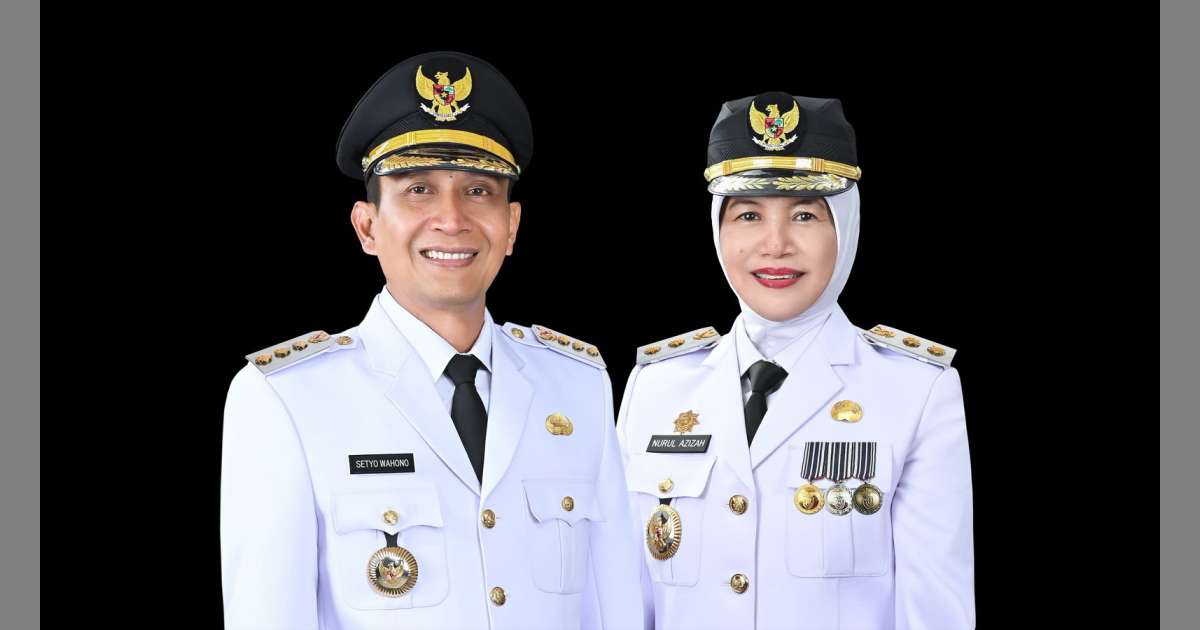 Setyo Wahono-Nurul Azizah Resmi Dilantik Jadi Bupati dan Wakil Bupati Bojonegoro ...
