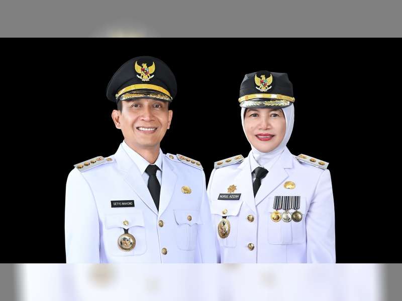 Setyo Wahono-Nurul Azizah Resmi Dilantik Jadi Bupati dan Wakil Bupati Bojonegoro ...