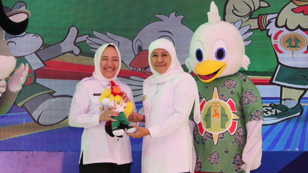 Bupati Bojonegoro Hadiri Launching Logo dan Maskot Porprov Jatim 2019 ...