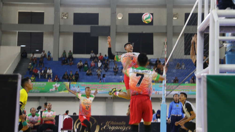 Berikut Ini Hasil Pertandingan Cabor Bola Voli Indoor, Porprov Jatim ...